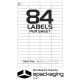 84 Labels Per Sheet Templates | Avery & Word Format